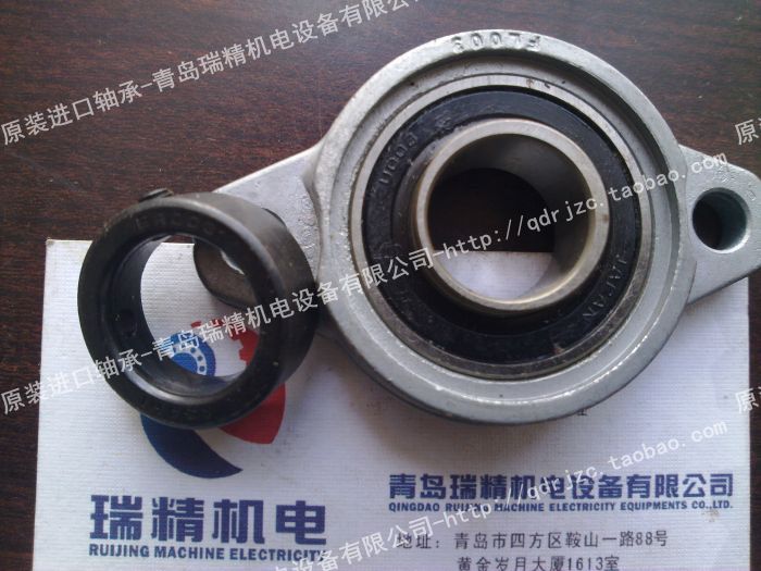 日本ASAHI UFL005 FL005 U005 ER005 微型锌合金带偏心套带座轴承_ASAHI带座外球面球轴承价格-华轴网